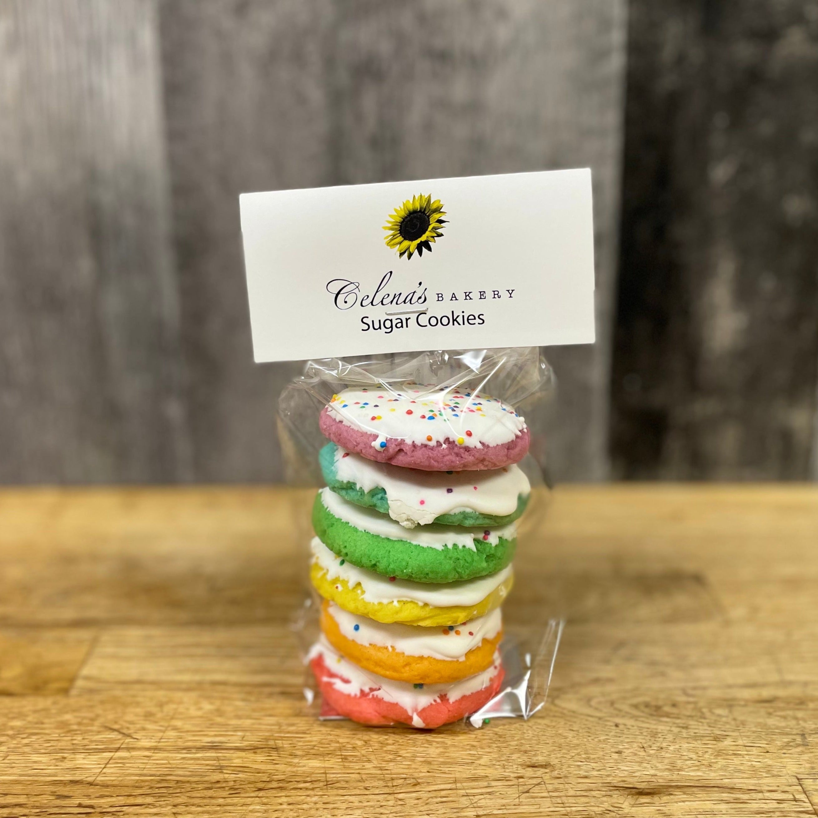 Rainbow Sugar Cookies – Celena's Bakery
