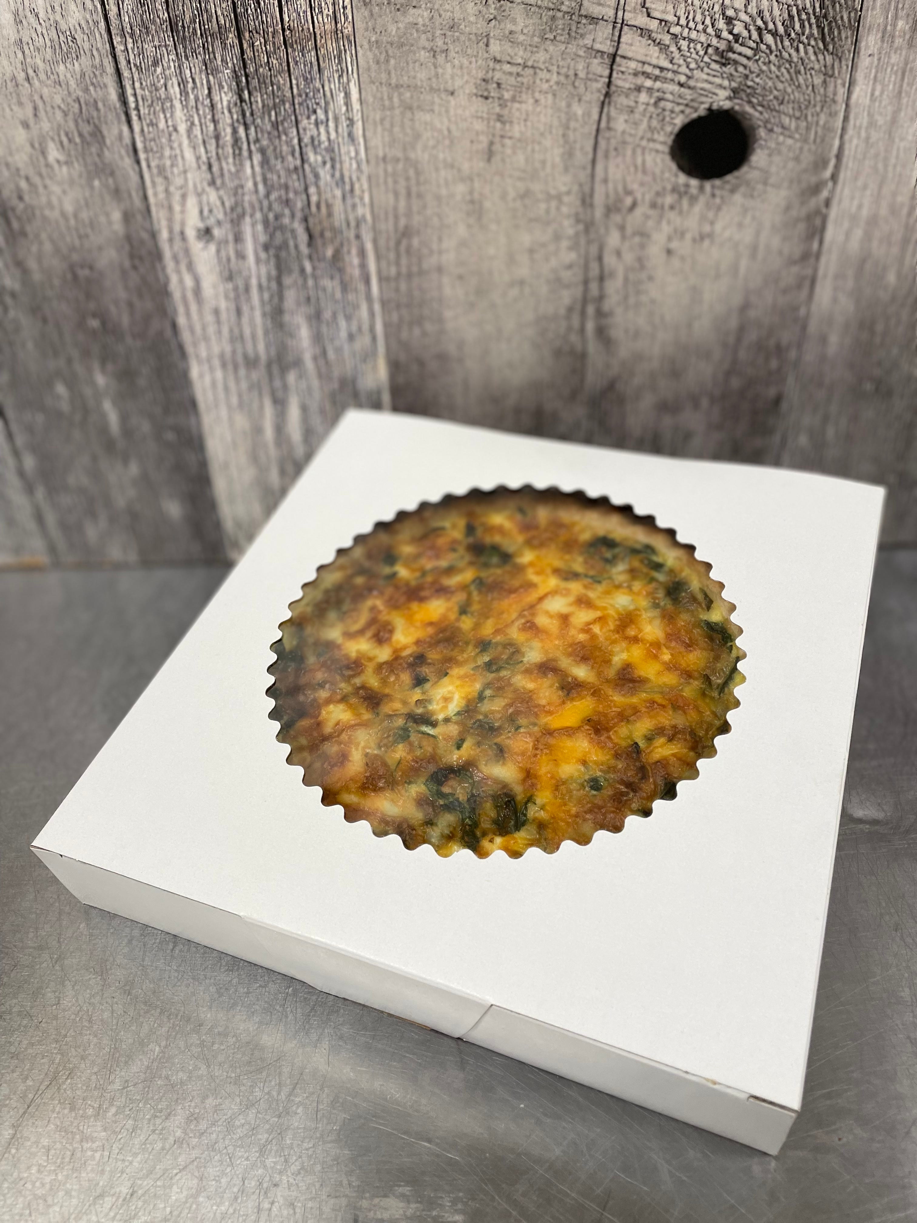 Family Sized Quiche – Celena's Bakery